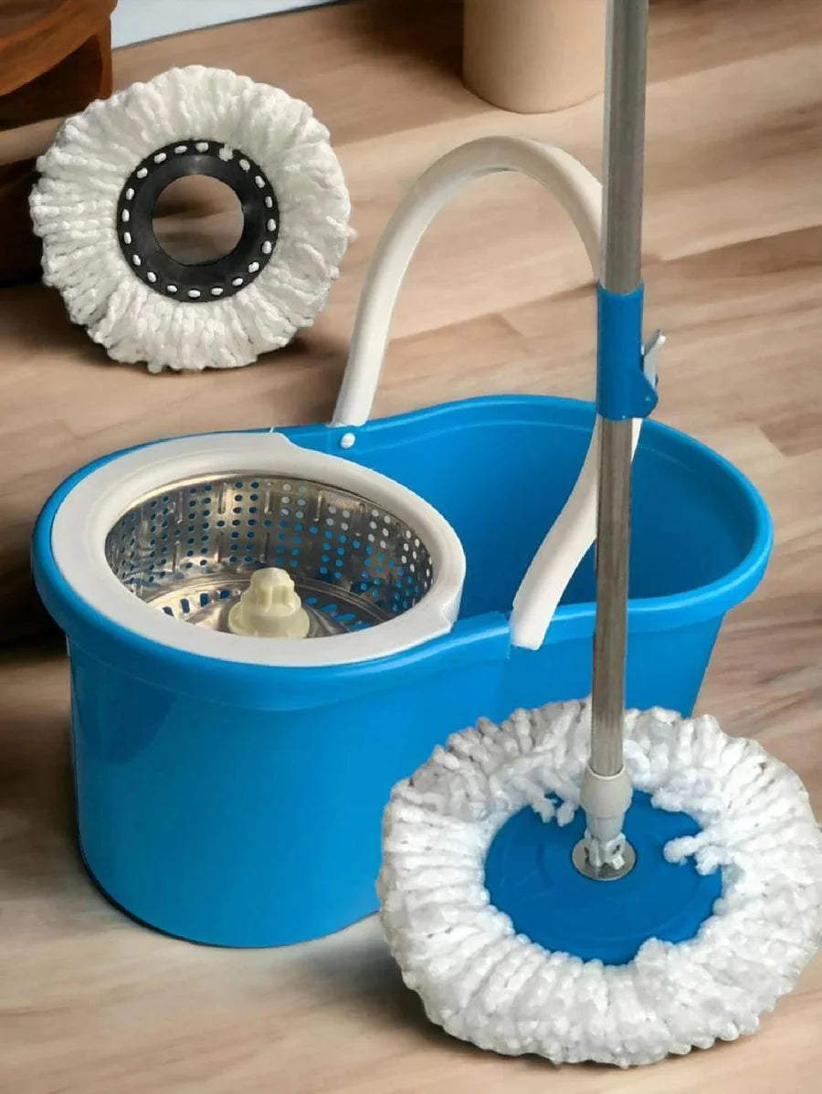 Trapero Giratorio 360º con Balde y Mopa Reemplazable – Tienda Plaza ...